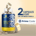 Code Psyllium Husk promotes healthy digestion