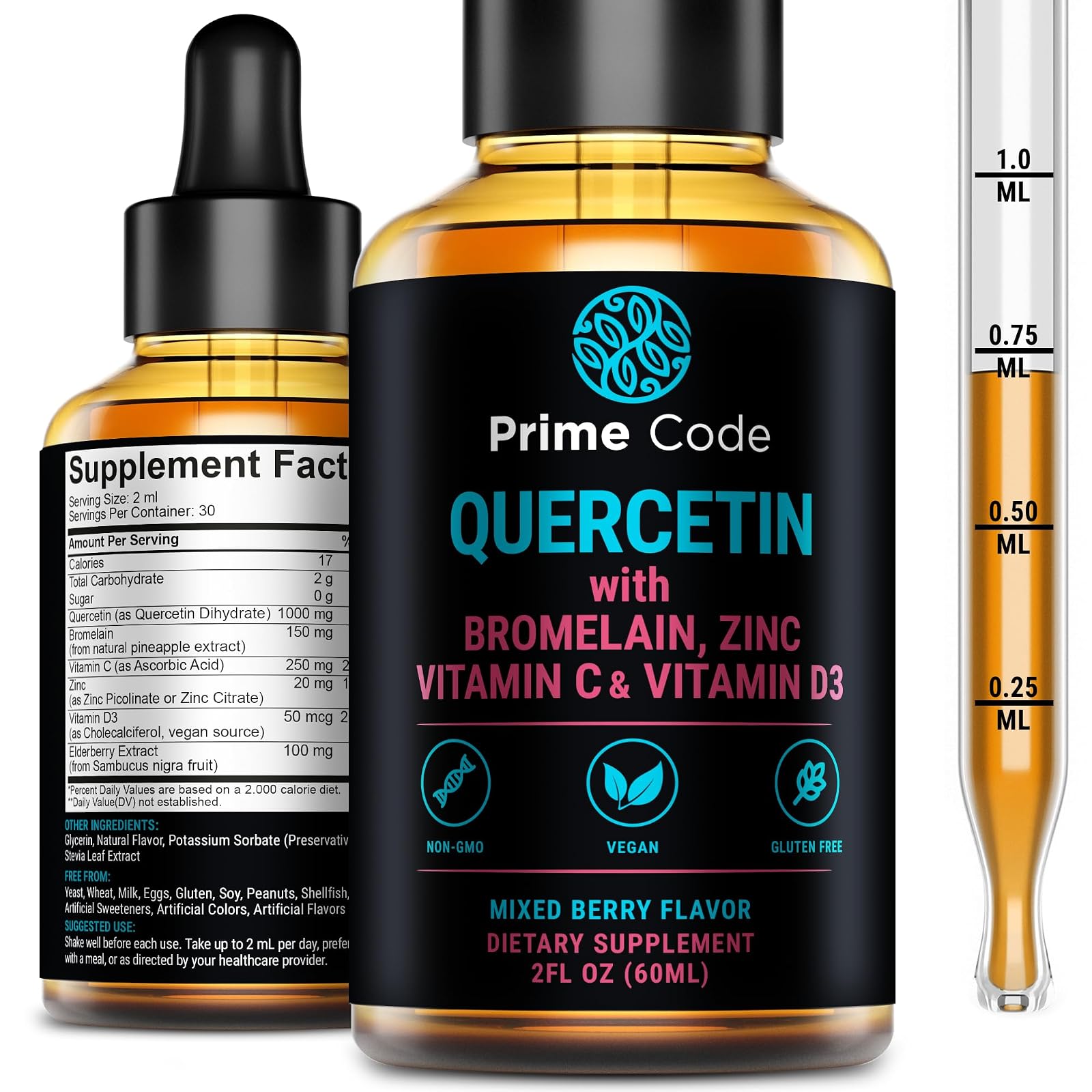 Code Quercetin with Bromelain benefits