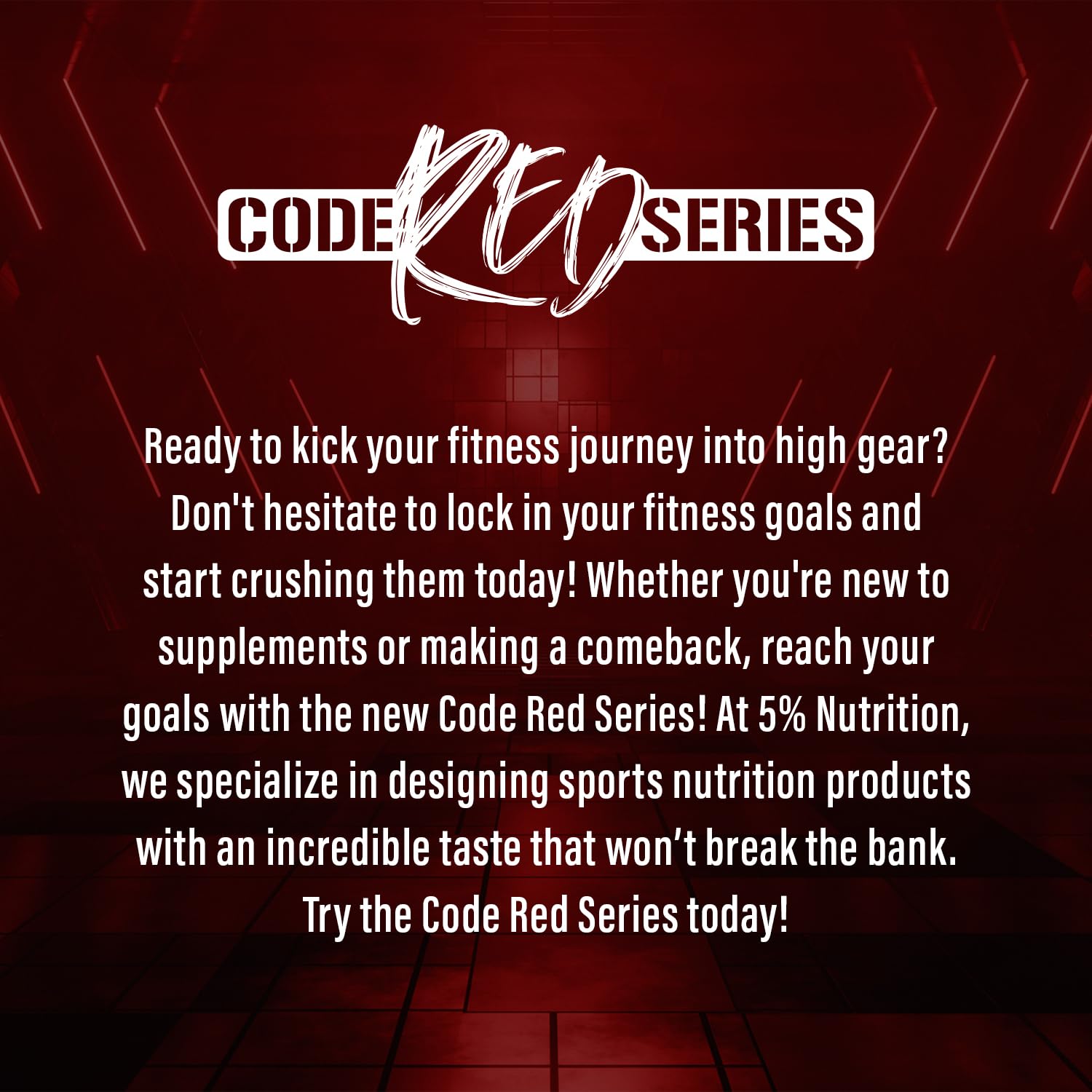 Code Red creatine for workout endurance