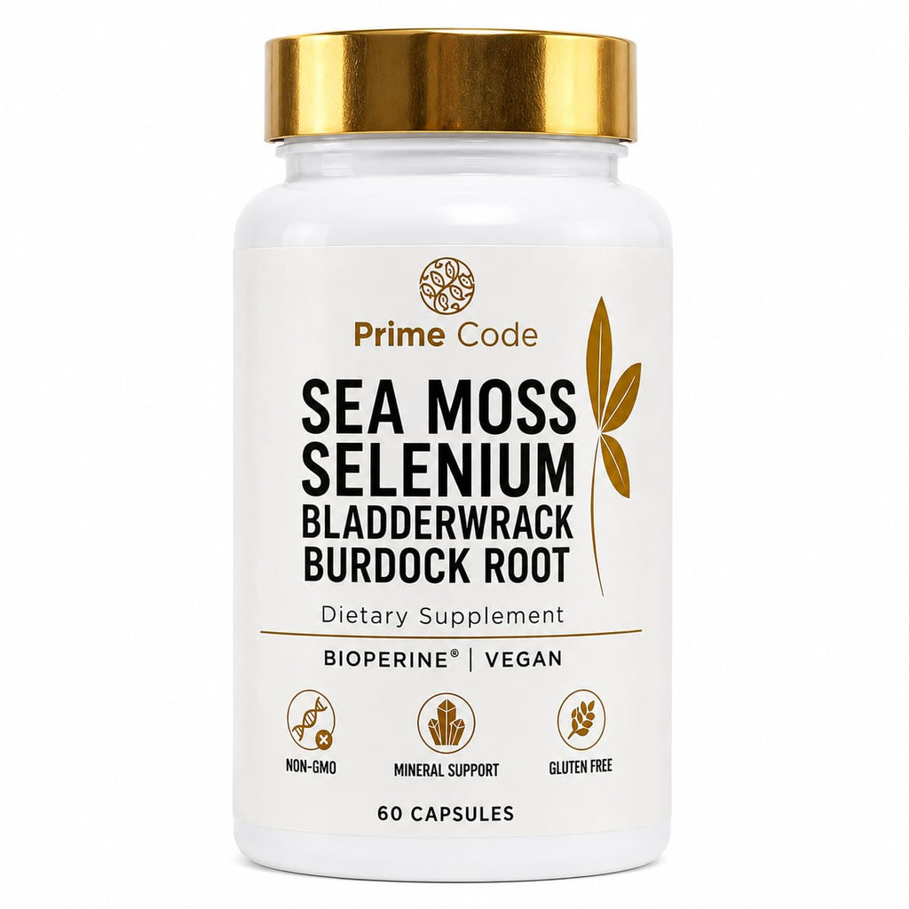Code Sea Moss Capsules for wellness