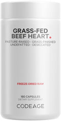 Codeage beef heart capsules for vitality