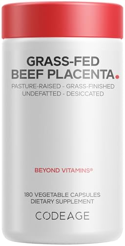 Codeage beef placenta capsules for vitality