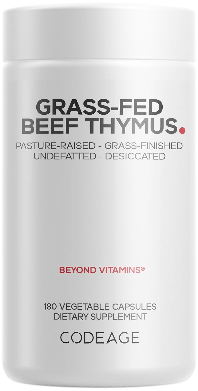 Codeage beef thymus multivitamins