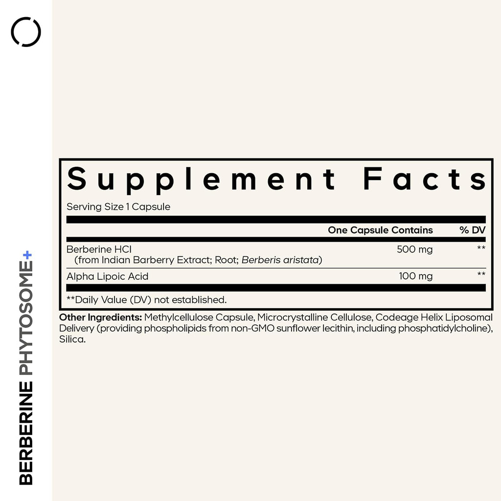 Codeage Berberine whole food multivitamin capsules