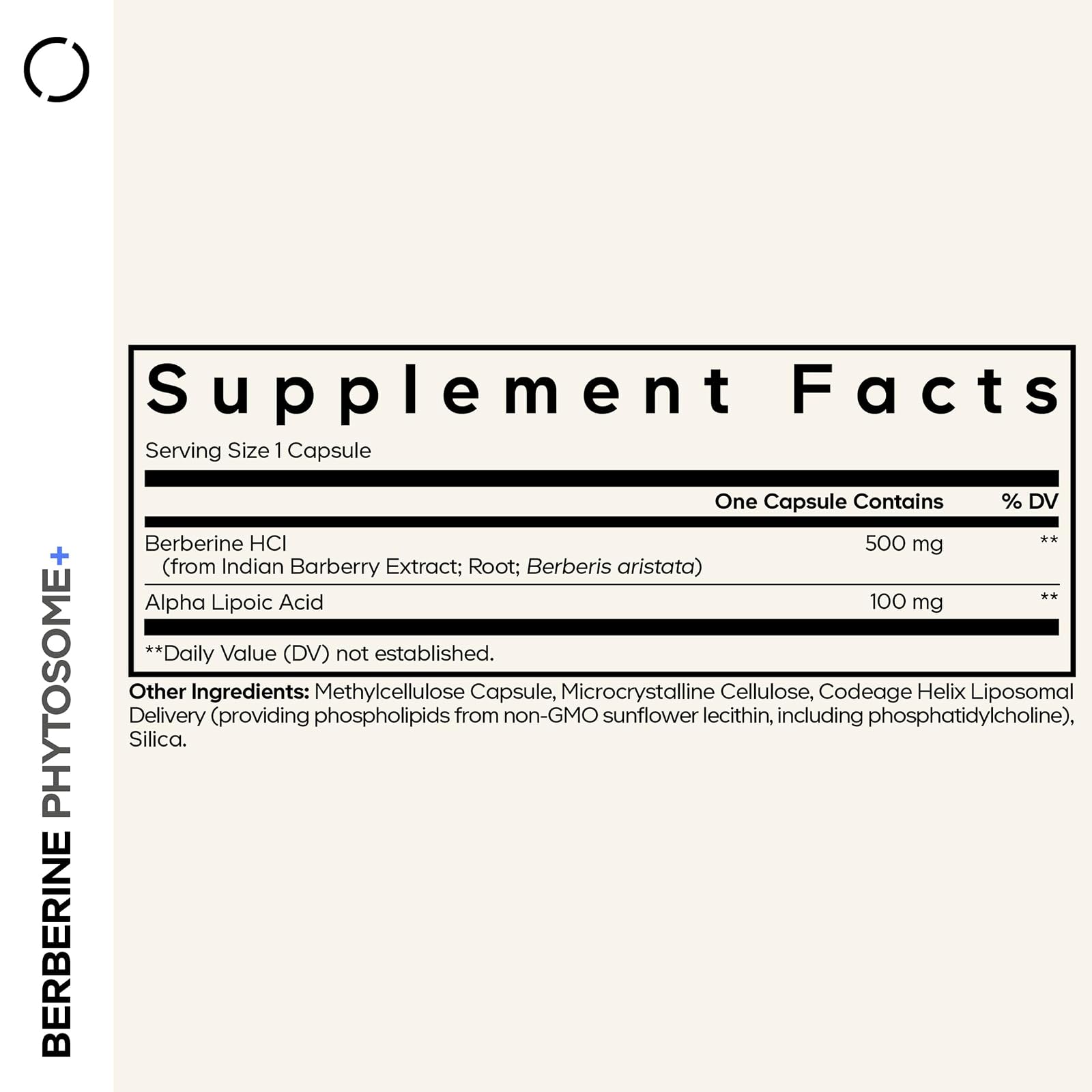 Codeage Berberine whole food multivitamin capsules