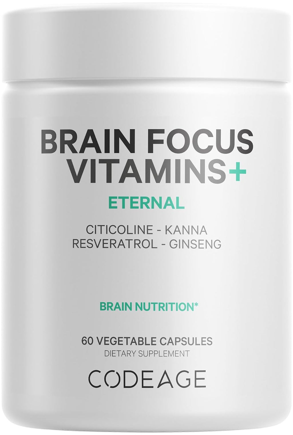 Codeage Brain Focus multivitamins for adults