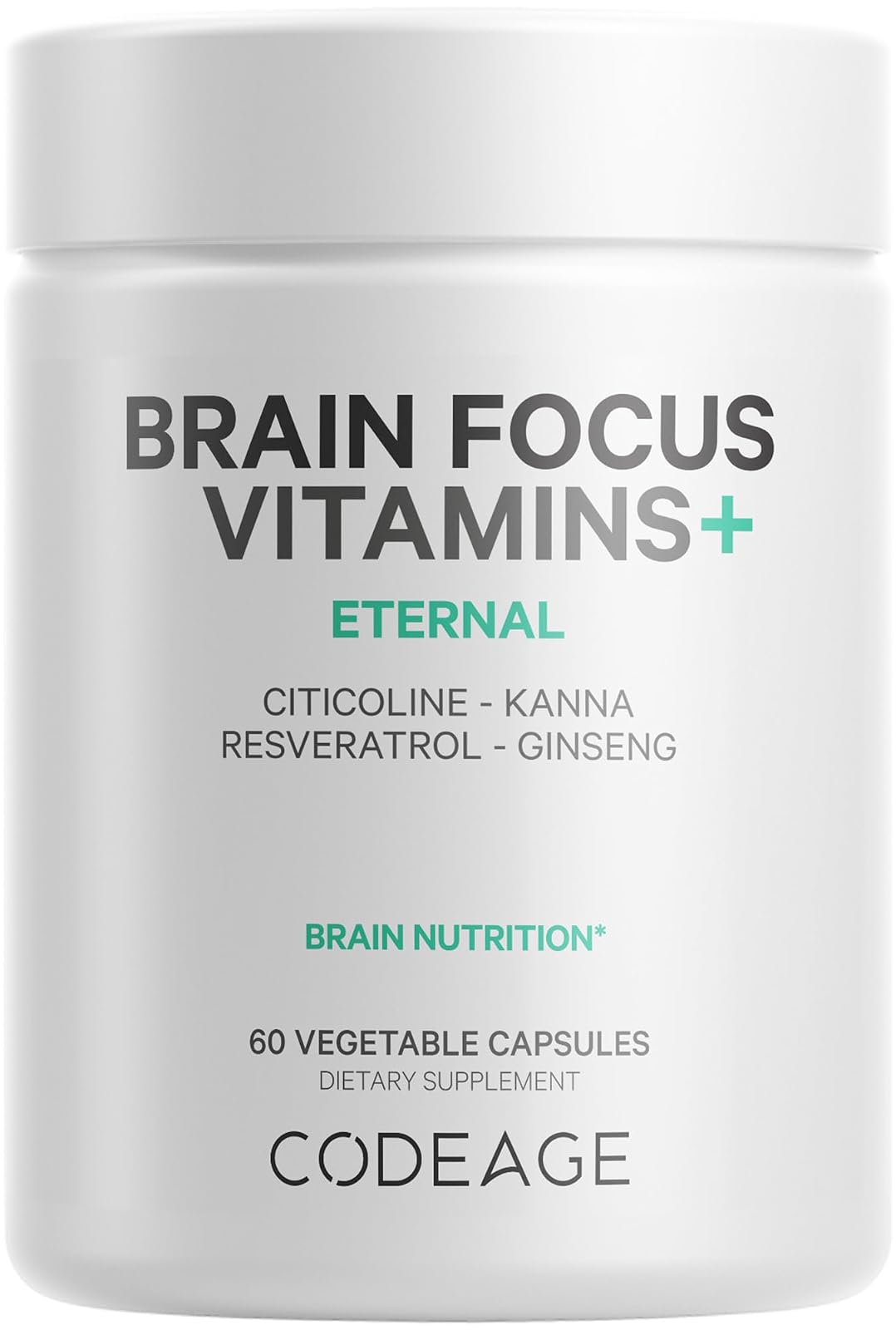 Codeage Brain Focus multivitamins for adults