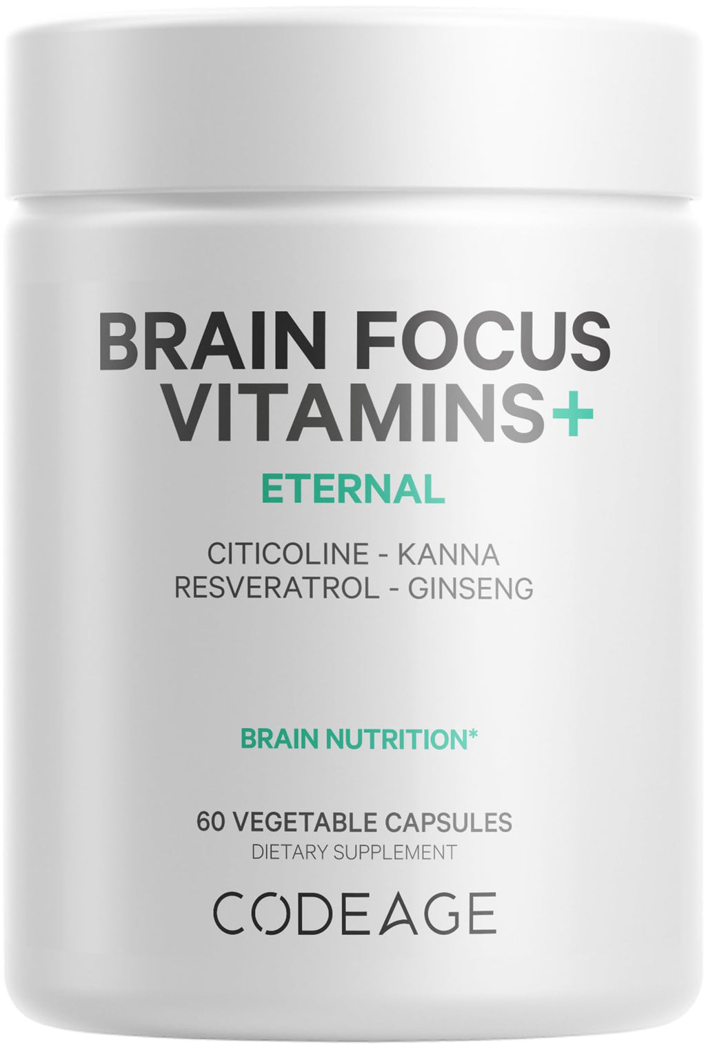Codeage Brain Focus vitamins for mental clarity
