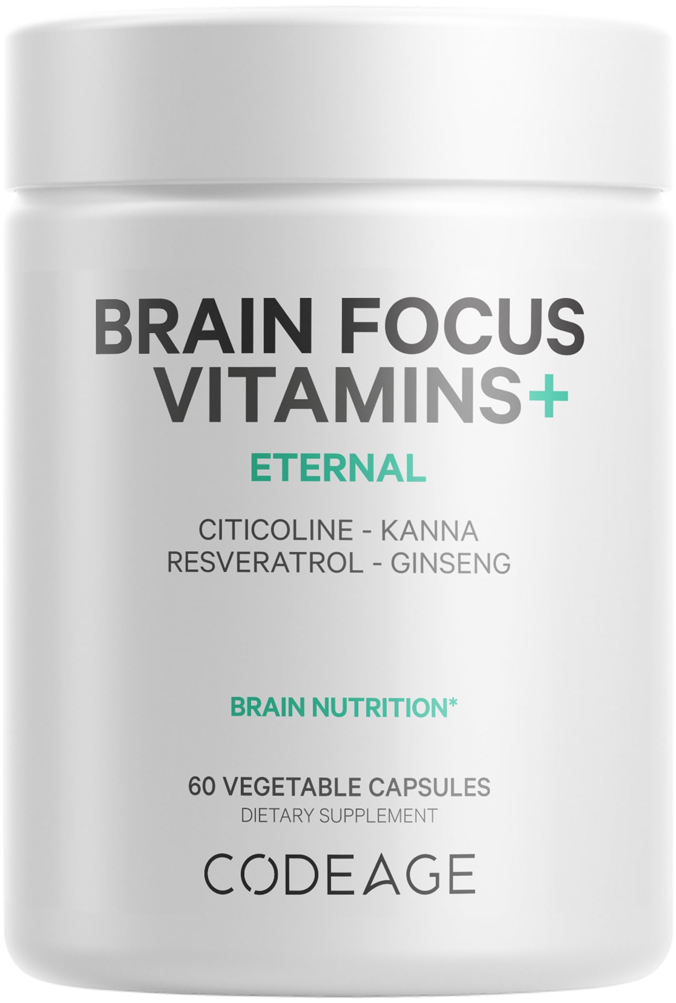 Codeage Brain Focus vitamins for mental clarity