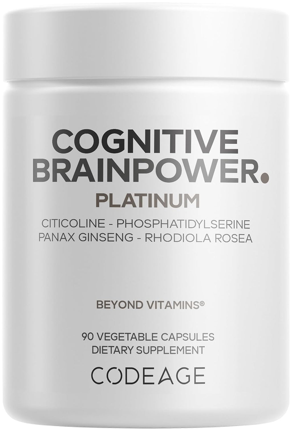 Codeage Cognitive Brainpower capsules for focus