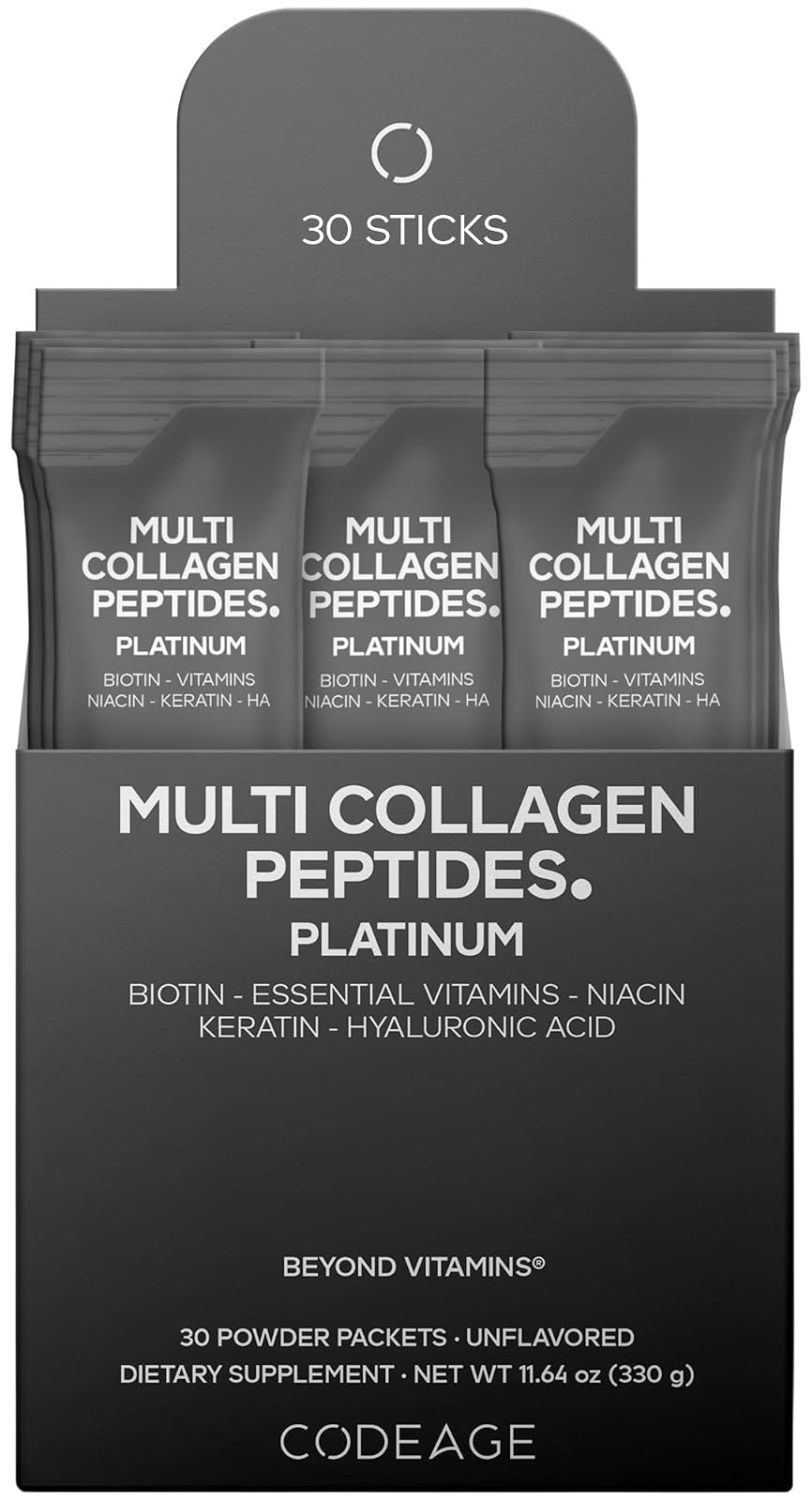 Codeage collagen stick packs