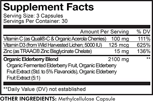 Codeage elderberry for seasonal wellness