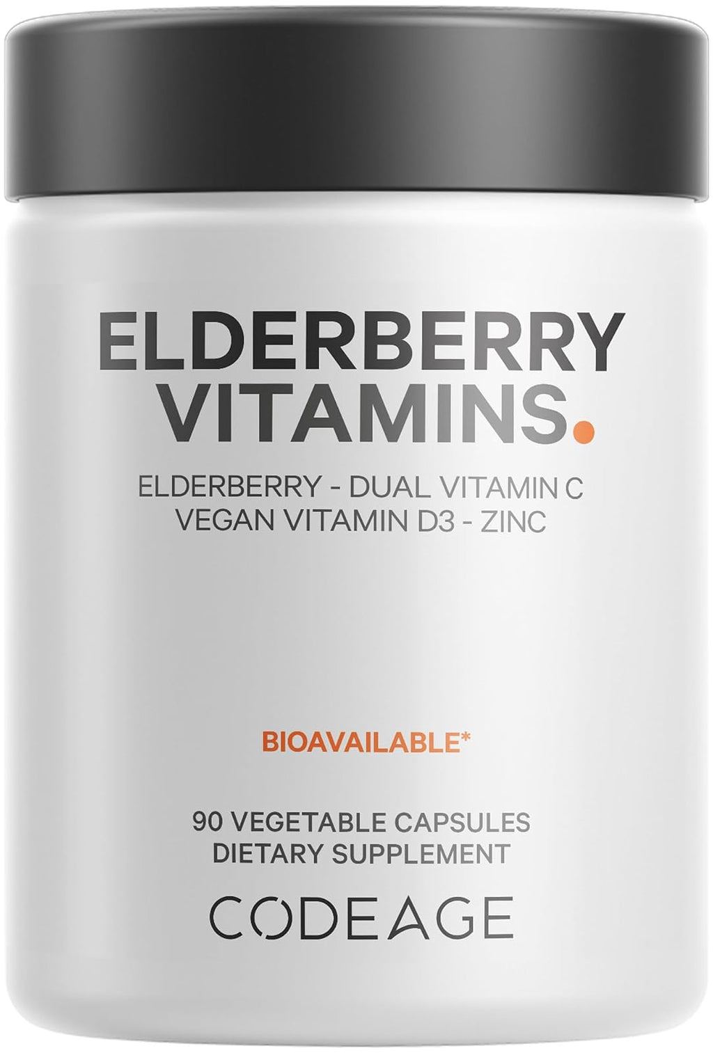 Codeage elderberry vitamins for immunity