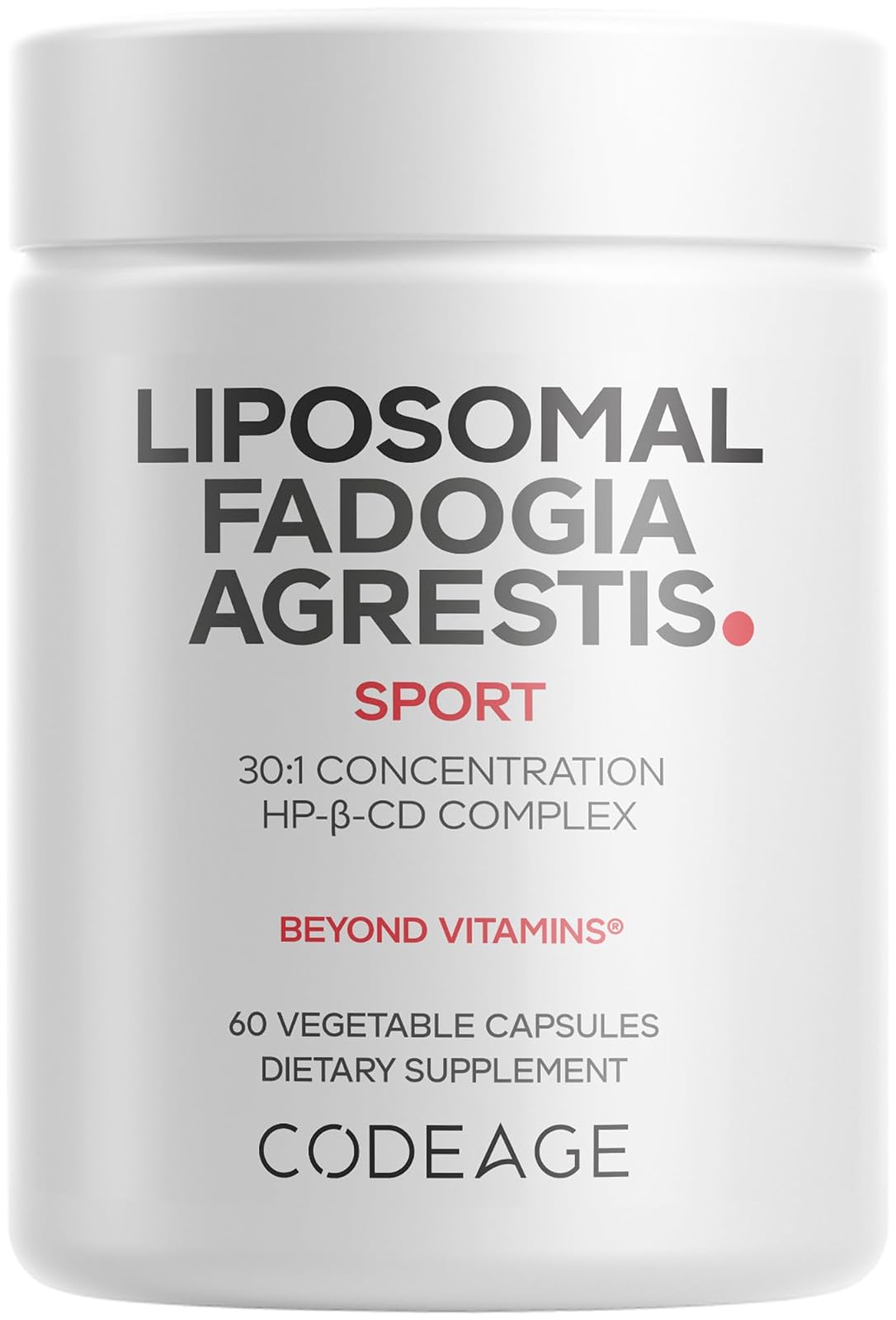 Codeage Fadogia Agrestis 600 mg capsules