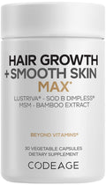 Codeage hair growth vitamins capsules