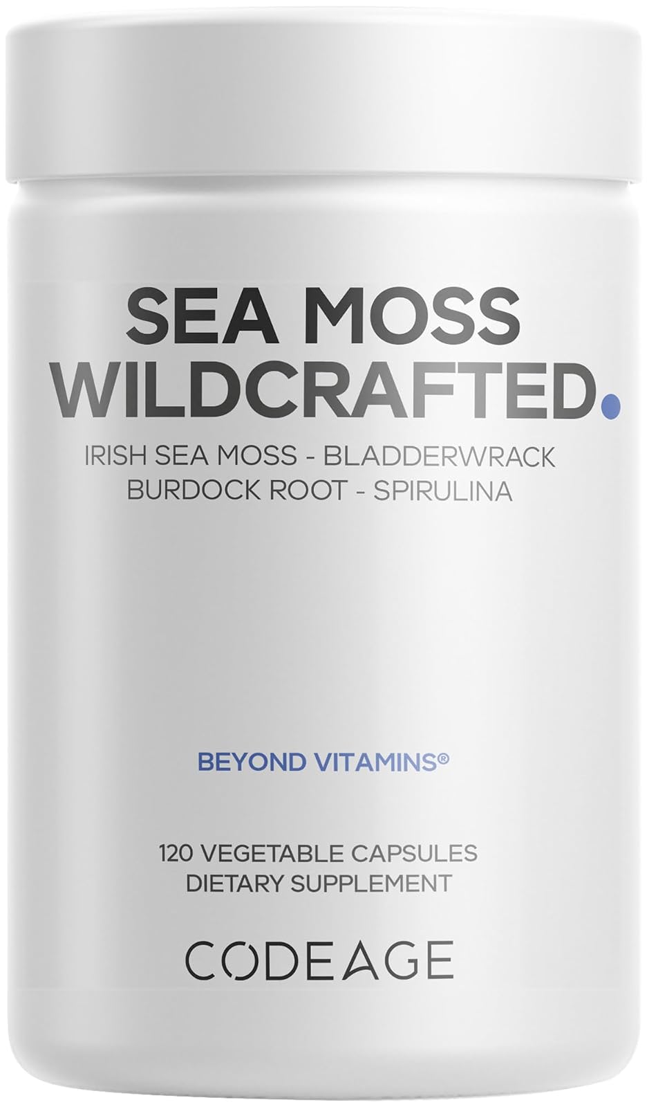 Codeage Irish Sea Moss multivitamin benefits