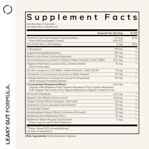 Codeage l-glutamine capsules
