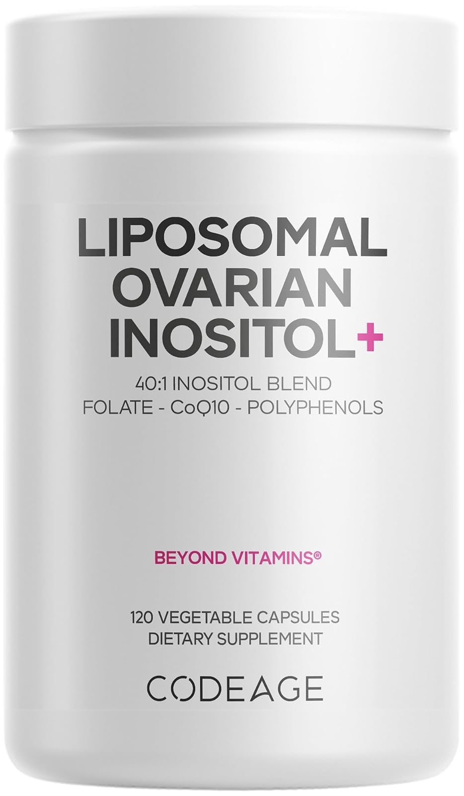 Codeage Liposomal Inositol capsules