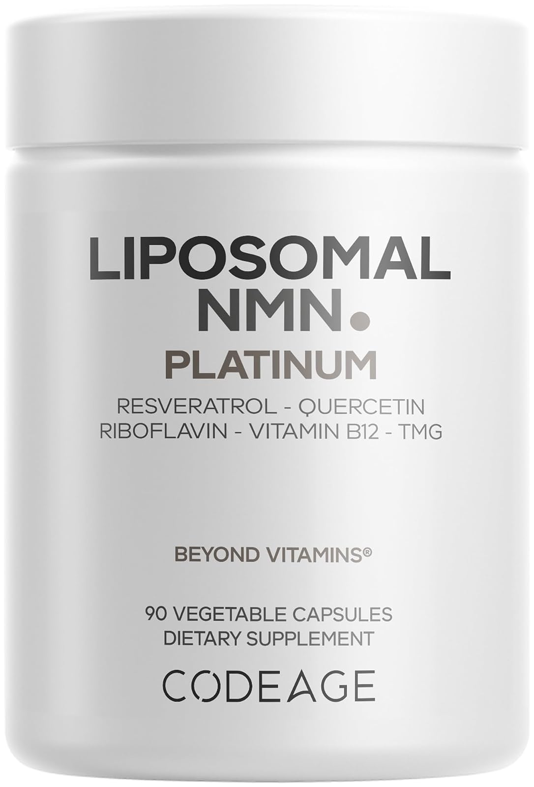 Codeage Liposomal NMN 500 mg capsules