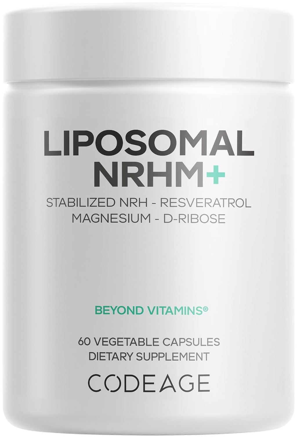 Codeage Liposomal NRHM+ antioxidant capsules