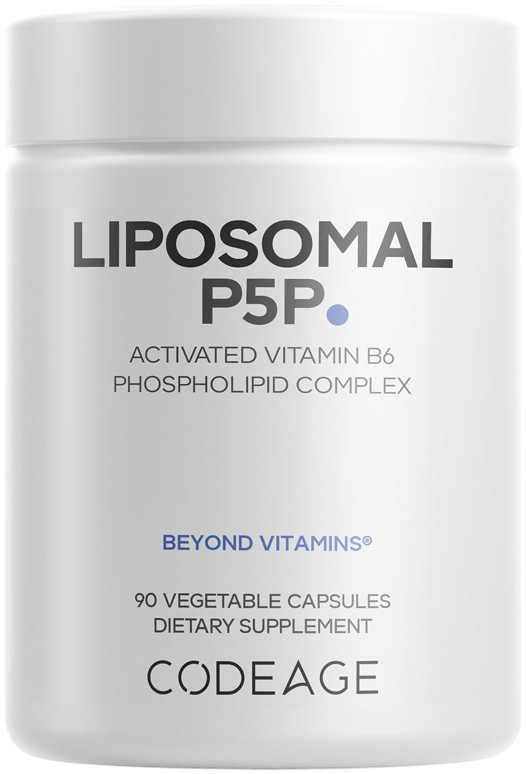 Codeage Liposomal P5P Vitamin B6 capsules