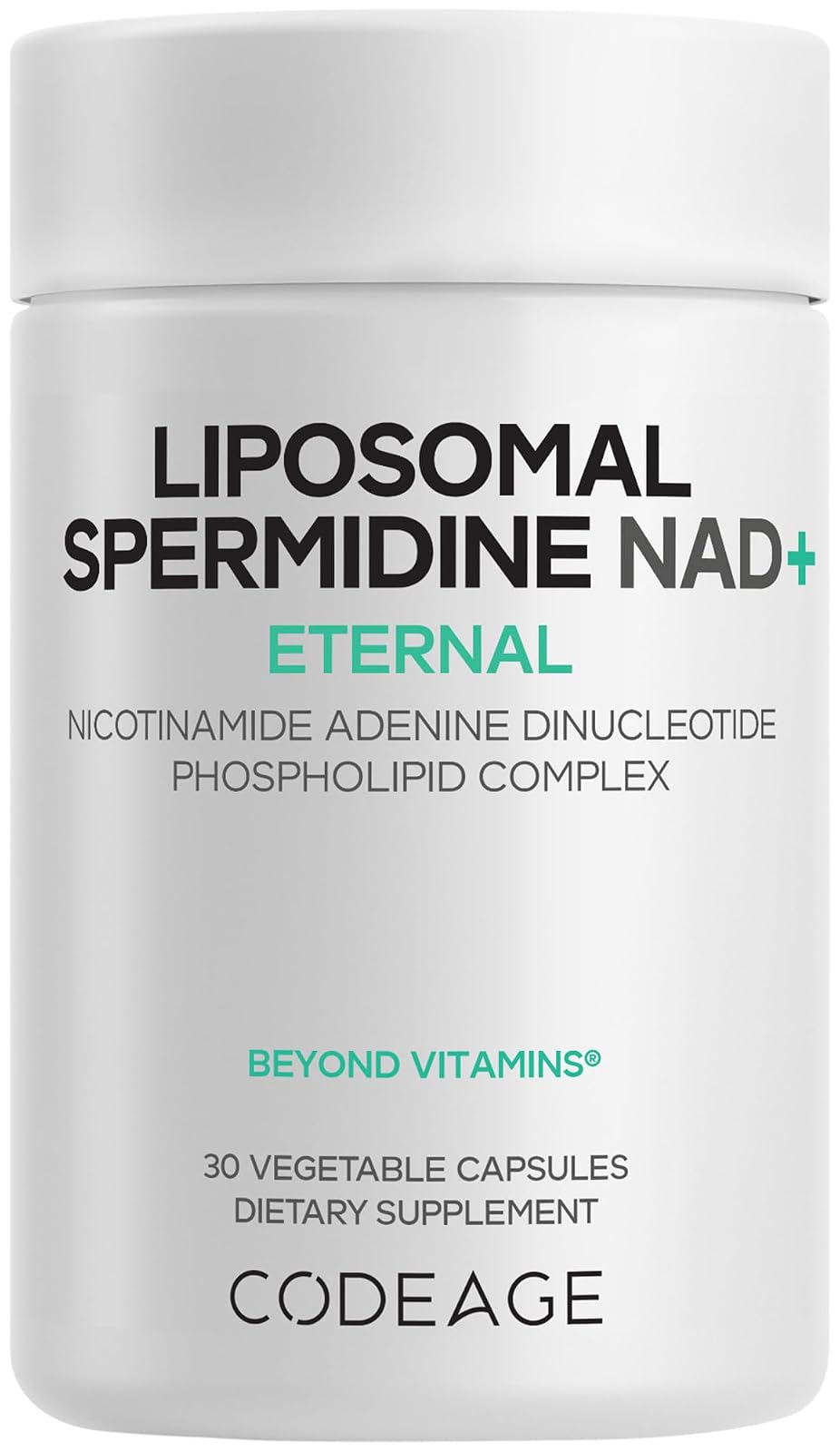 Codeage liposomal spermidine capsules
