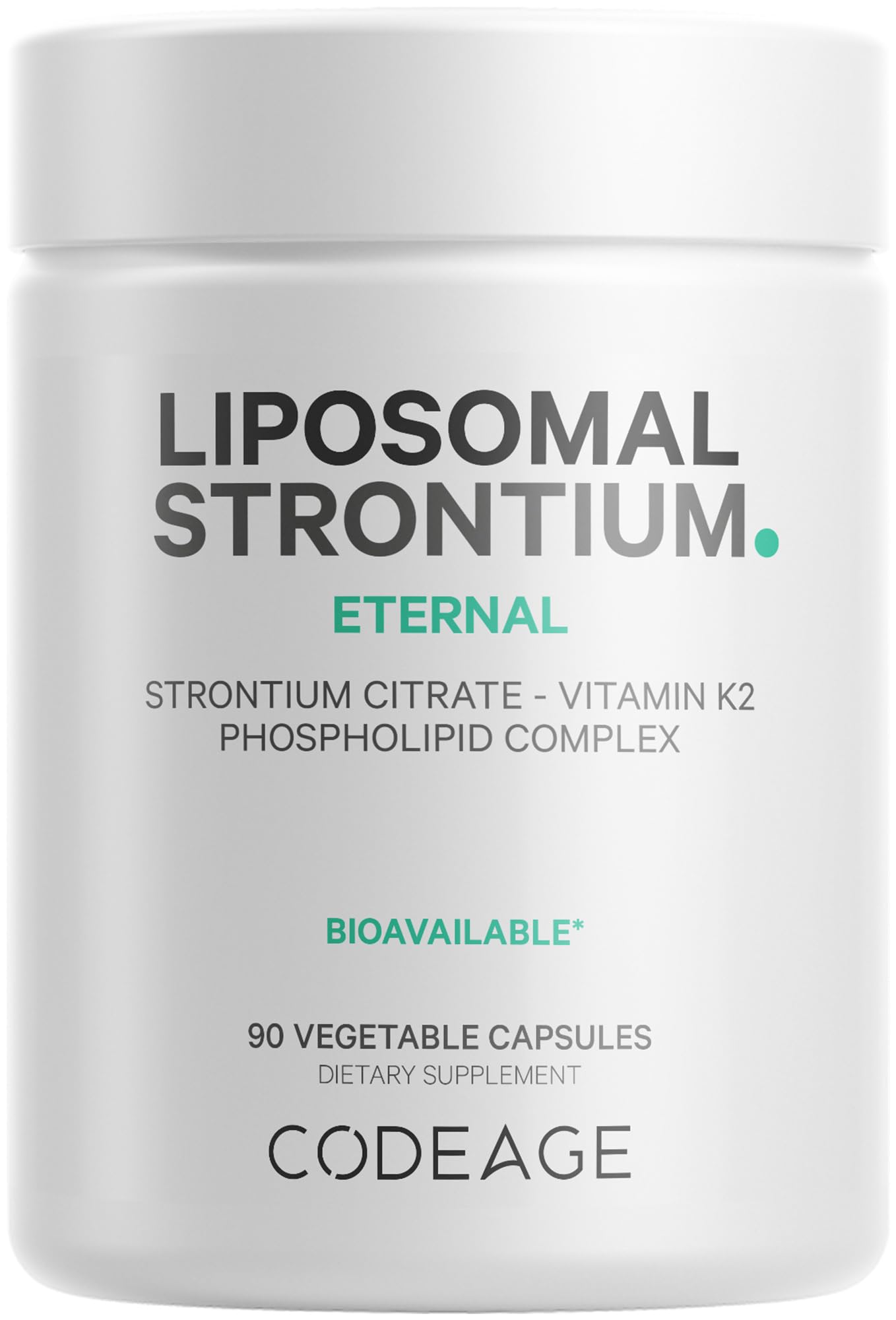 Codeage liposomal strontium capsules