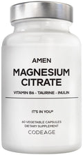Codeage Magnesium Citrate supplement capsules