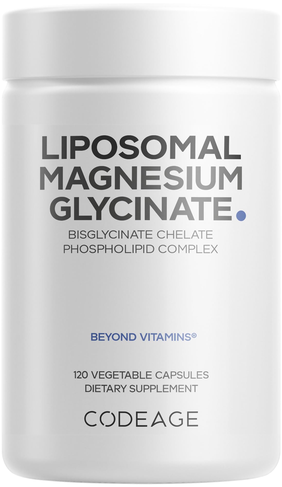 Codeage magnesium glycinate capsules