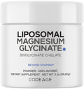 Codeage magnesium glycinate powder supplement