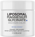 Codeage magnesium glycinate powder supplement