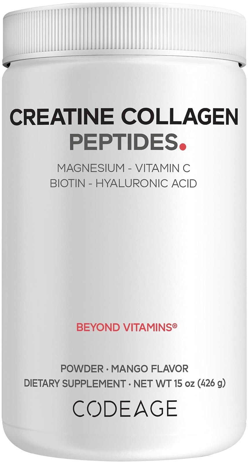 Codeage marine collagen powder benefits