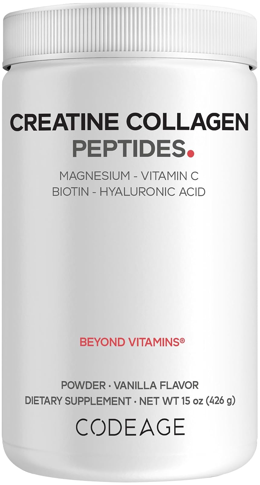 Codeage marine collagen powder supplement