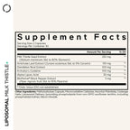 Codeage milk thistle liver support