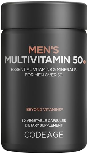 Codeage multivitamin for men 50+