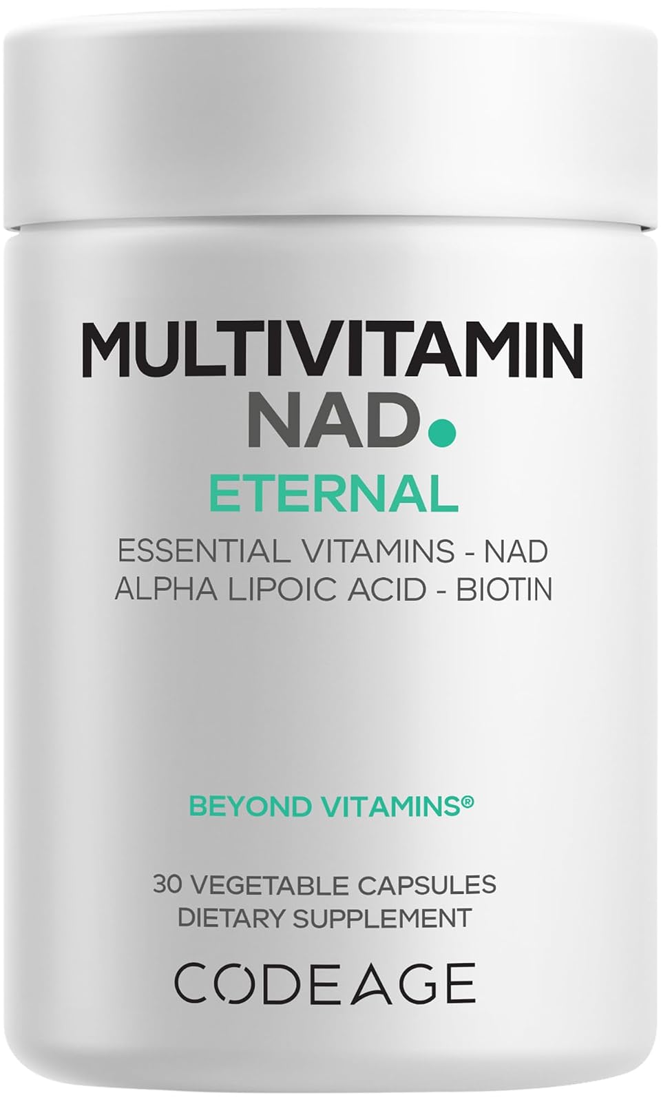 Codeage multivitamin NAD capsules