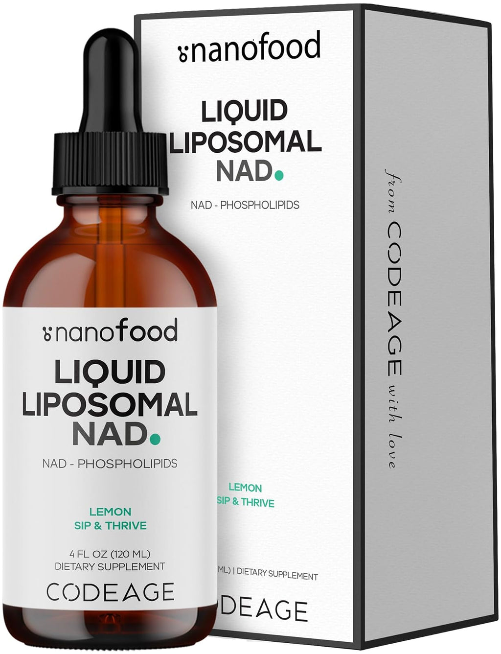 Codeage NAD liquid antioxidant formula
