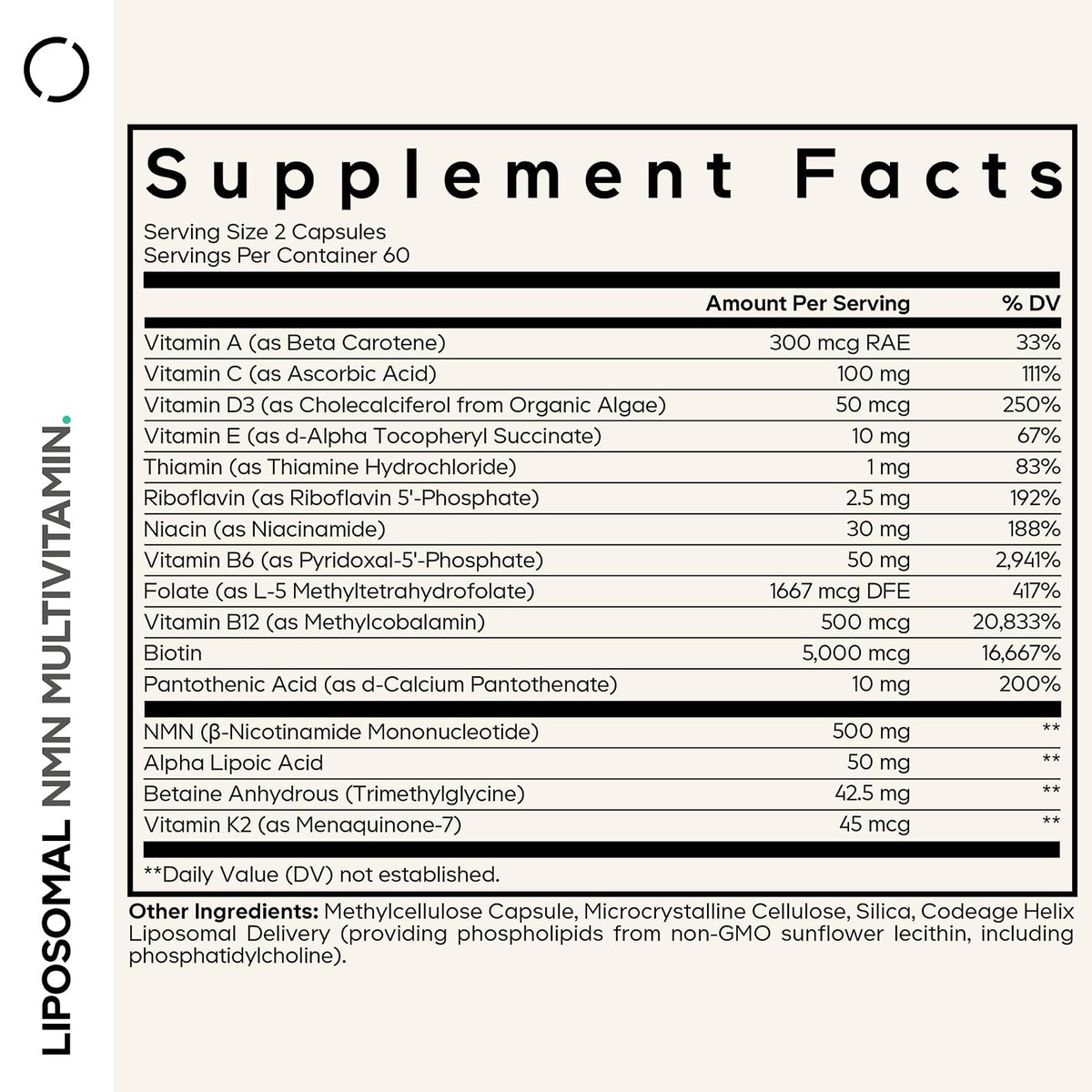 Codeage NMN multivitamin immune support