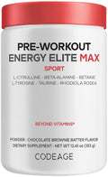 Codeage pre-workout powder for energy