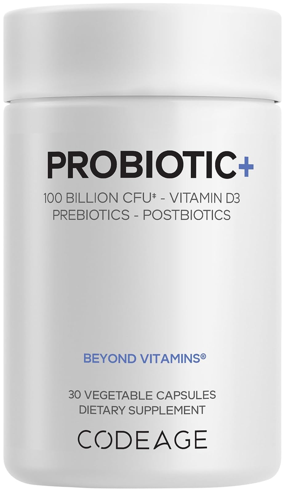 Codeage Probiotic+ 100B CFU capsules
