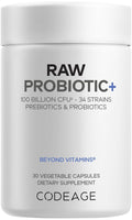 Codeage Raw Probiotic+ for digestive health