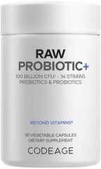 Codeage Raw Probiotic+ for digestive health