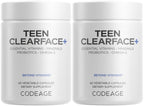 Codeage Teen Clearface multivitamins for clear skin