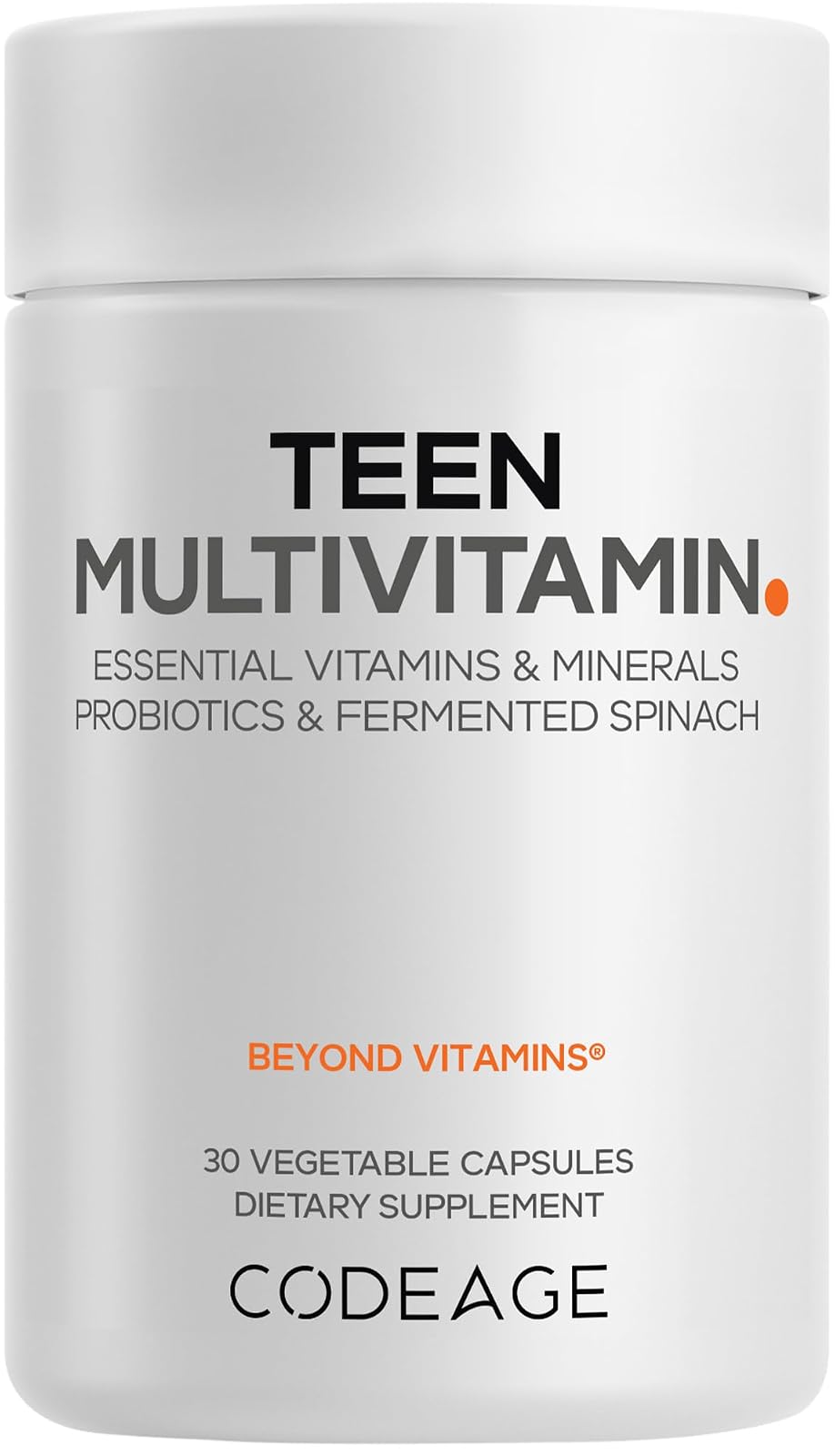 Codeage teen multivitamin capsules