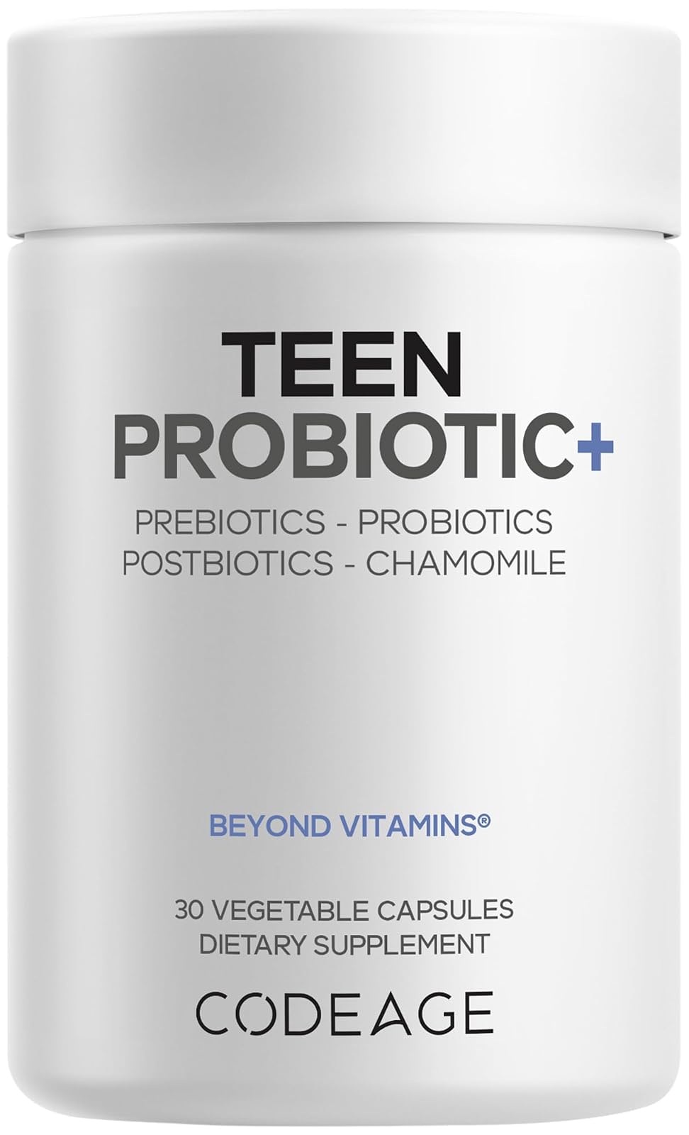 Codeage Teen Probiotic capsules for digestion