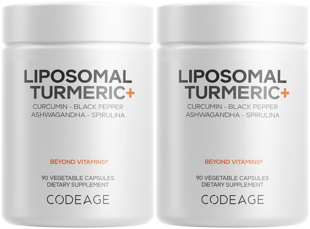 Codeage turmeric & ashwagandha capsules