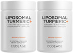 Codeage turmeric & ashwagandha capsules