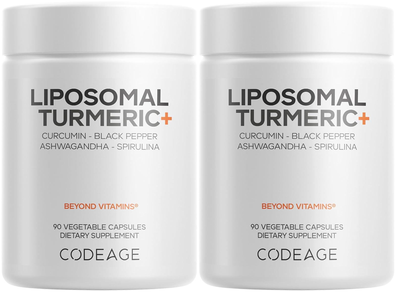 Codeage turmeric & ashwagandha capsules