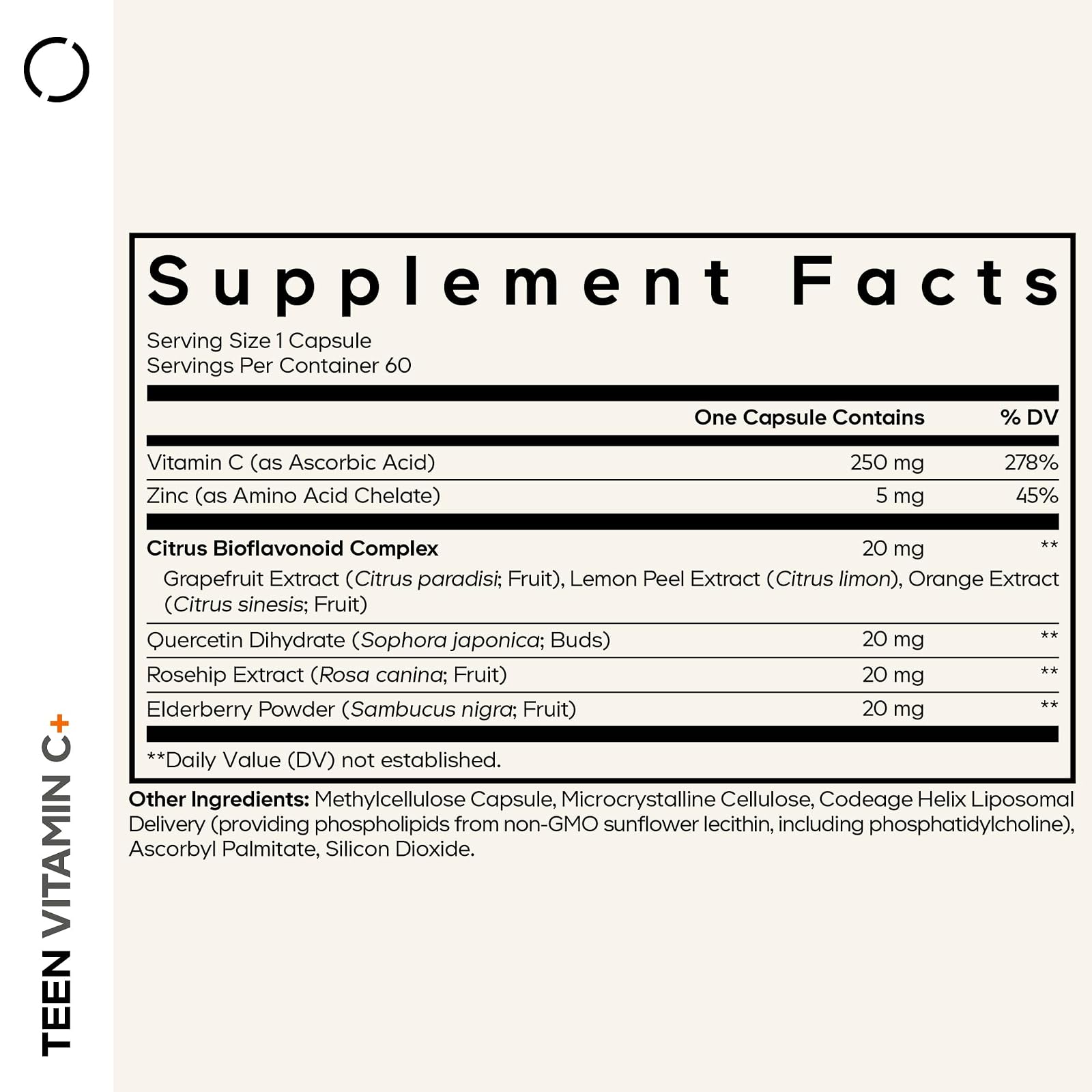 Codeage Vitamin C antioxidant support