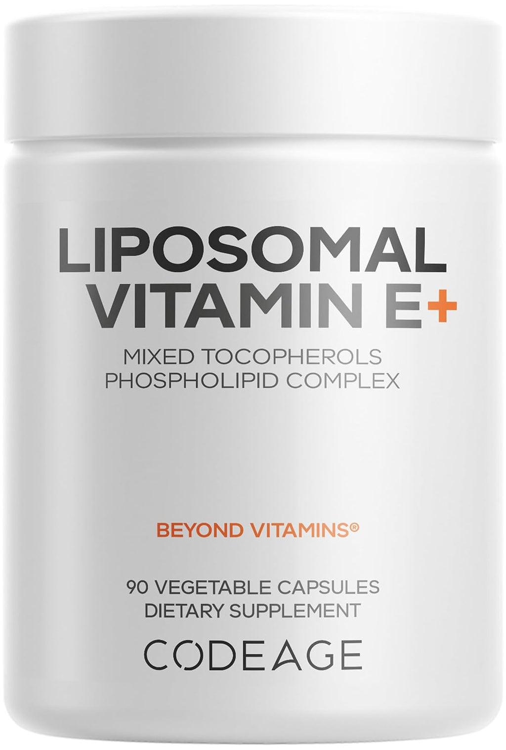 Codeage vitamin e tocopherols capsules